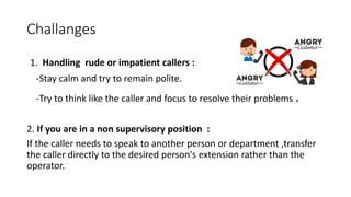 Telephonic etiquette | PPT