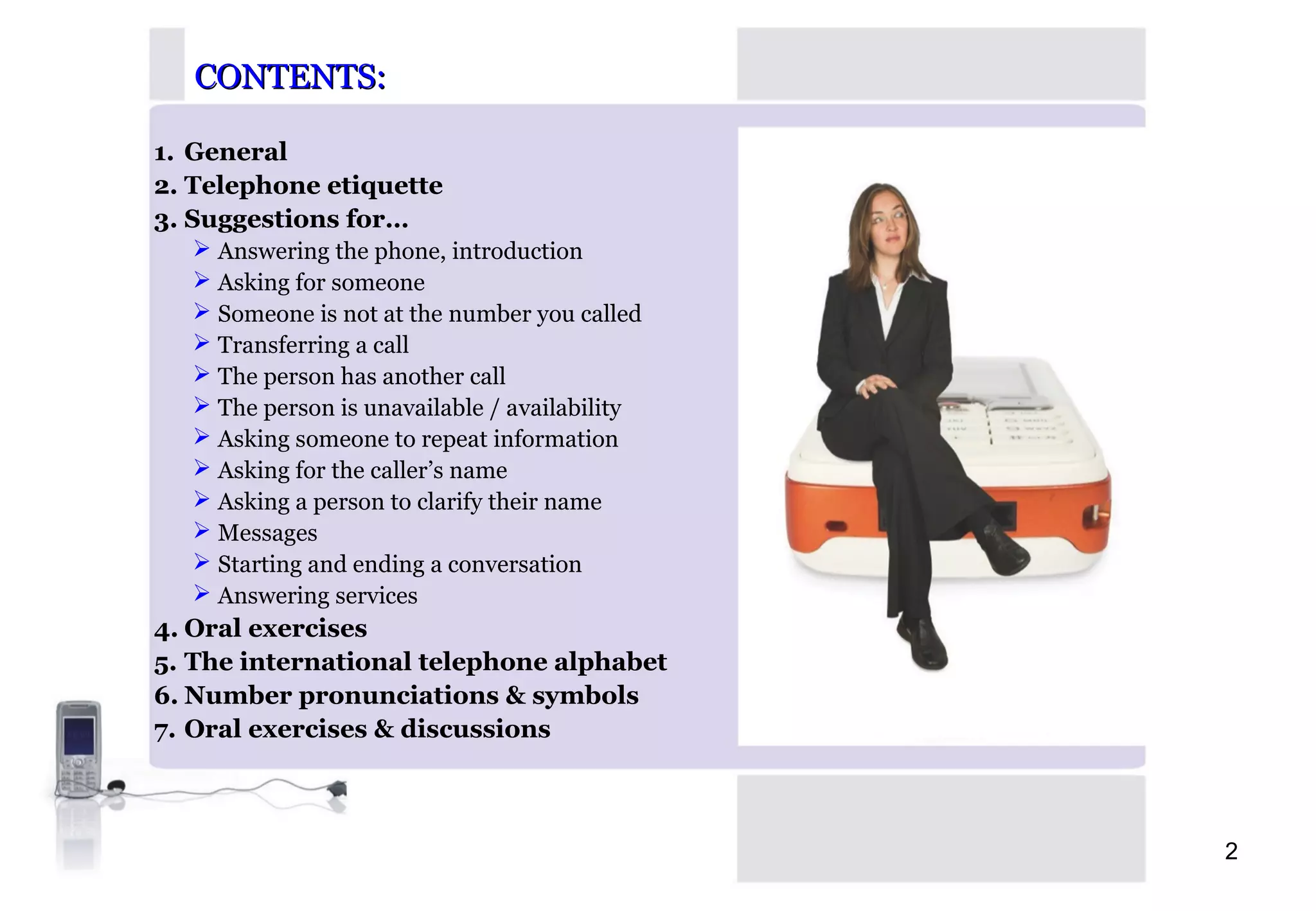 Telephoning in English | PPT