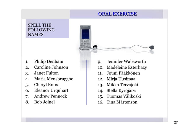 Telephoning in English | PPT | Phone Services | Home Utilities