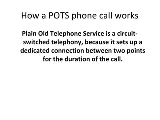 Telephony | PPT