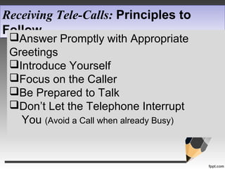 Telephony Skills | PPS | Phone Services | Home Utilities