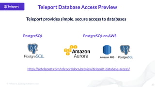 Teleport 5.0 release webinar | PDF