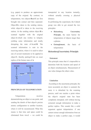 Teleportation | DOCX