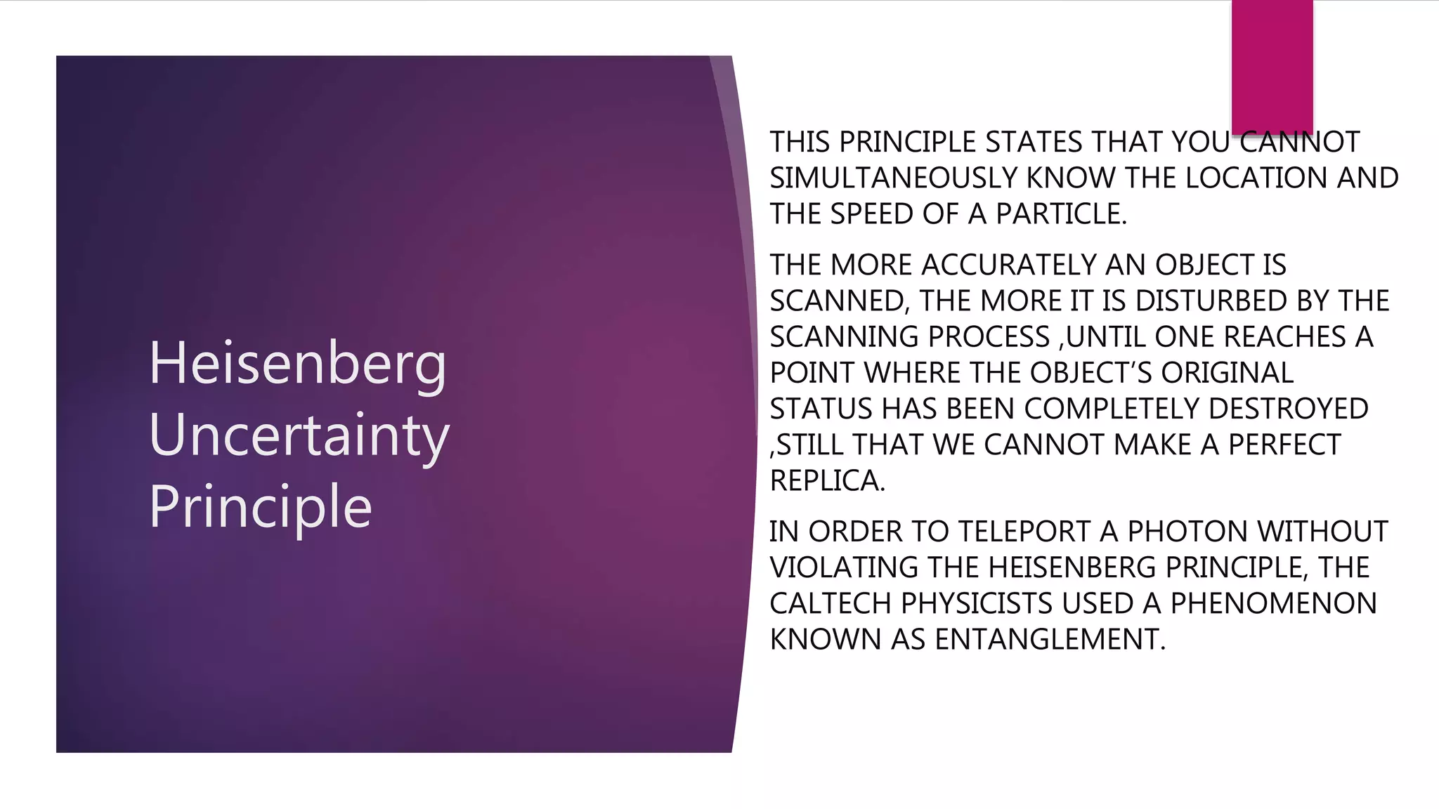 Teleportation presentation | PPTX