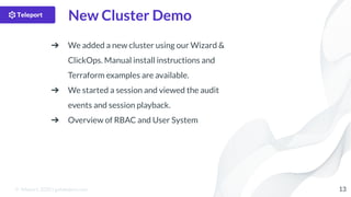 Introducing Teleport cloud | PDF