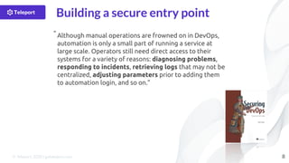 Introducing Teleport cloud | PDF