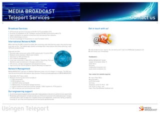 Teleport Usingen Flyer | PDF