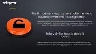 Telepost - unique parcel terminal | PDF | Logistics and Transportation ...