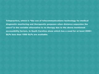 Telepractice For Aphasia Clients2 | PPT