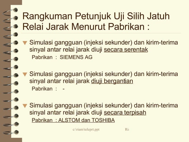 Teleprotection Testing Rev1 | PPT