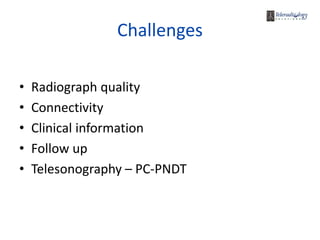 Teleradiology in the Northeast | PPTX