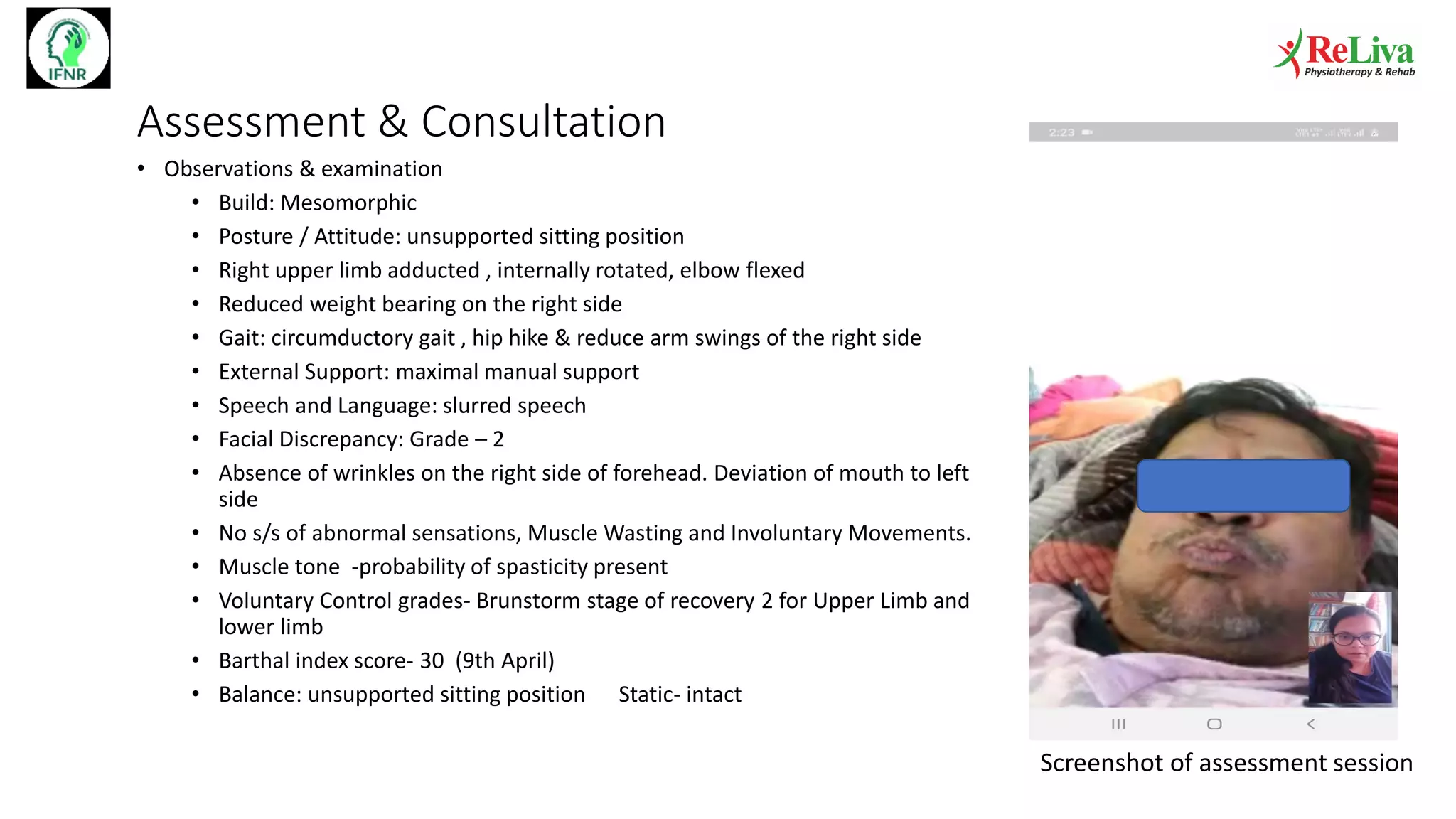 Tele-rehabilitation in stroke - a physiotherapy case study | PDF
