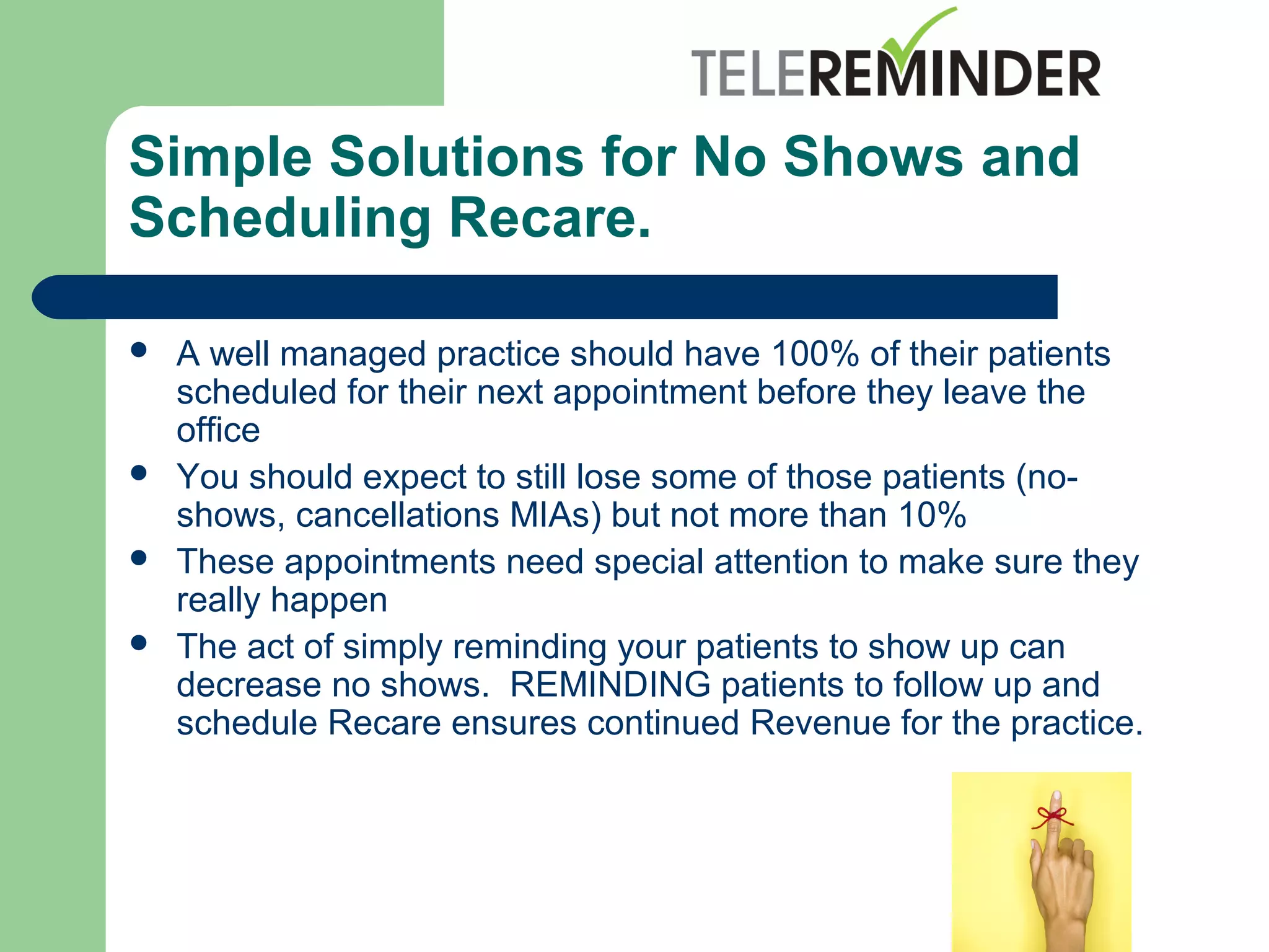 Tele Reminder Slideshow. | PPS