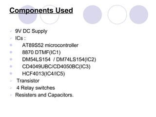 Tele Remote Switch | PPT