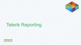 Reporting Solution for ASP.NET Application with Telerik reporting | PPT