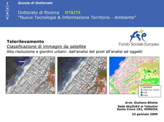 Telerilevamento Fse | PPT