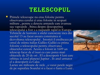 Telescop | PPT