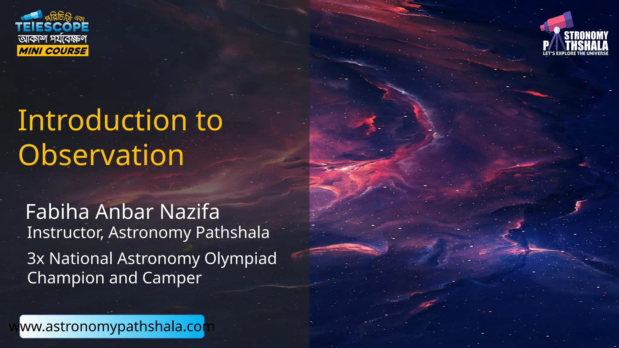An Introduction to observational Astronomy with Telescope | PPTX