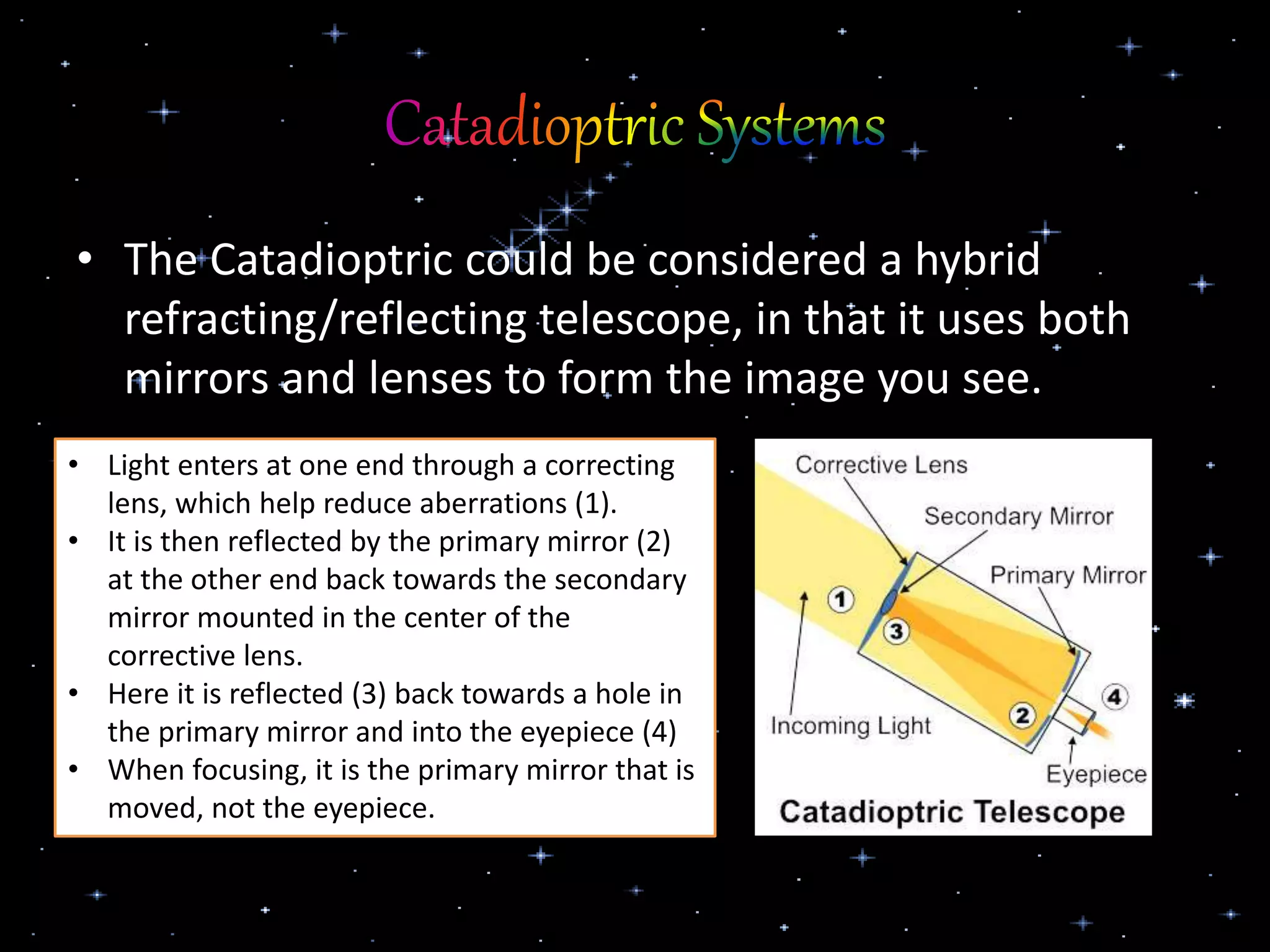 Telescope: Refracting and Reflecting | PPTX