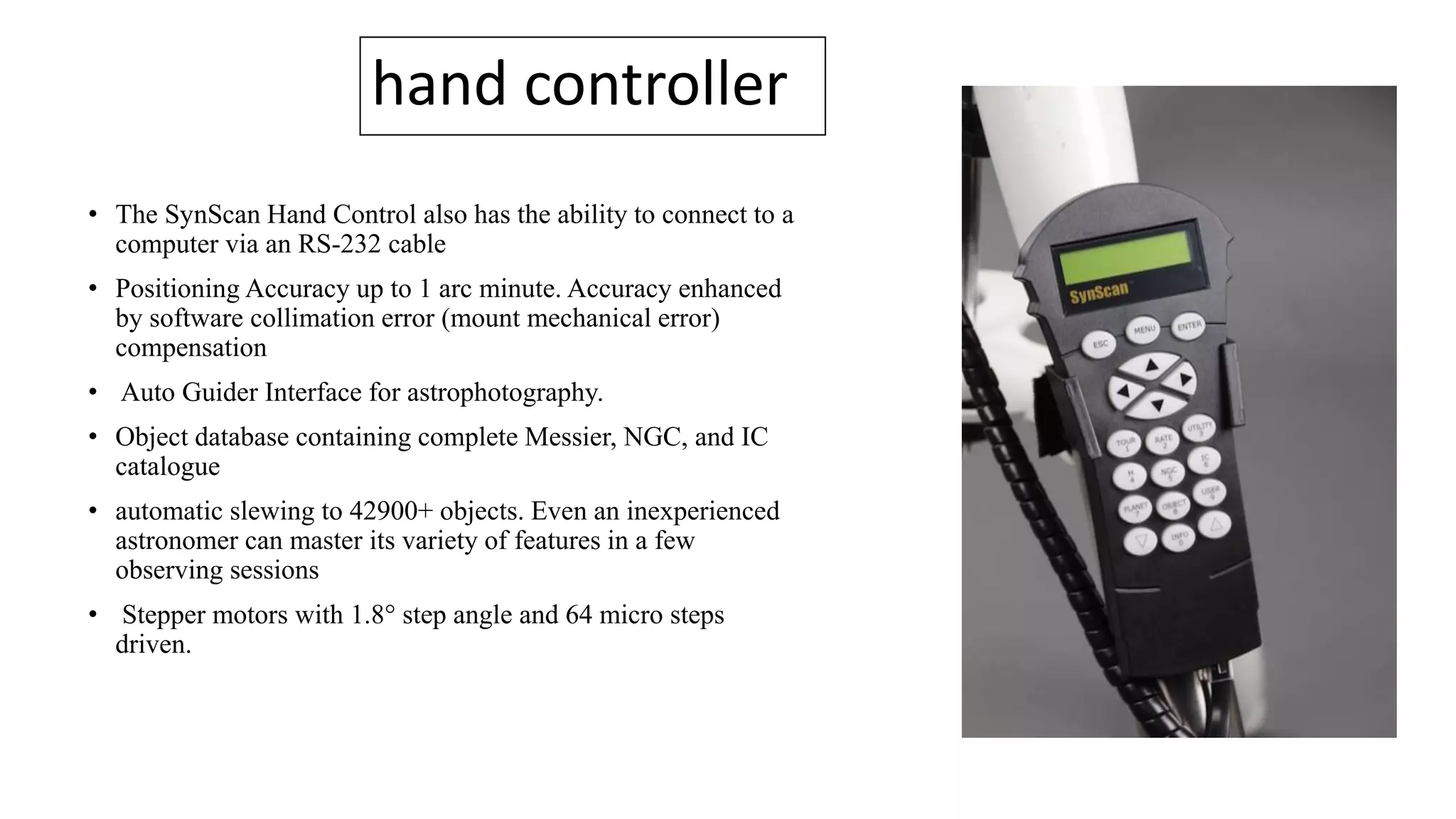 Telescope operation and design | PPTX
