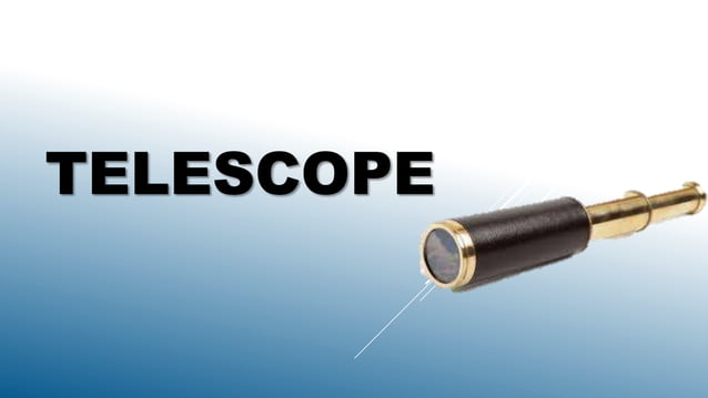 TELESCOPE PPT pptx.pptx