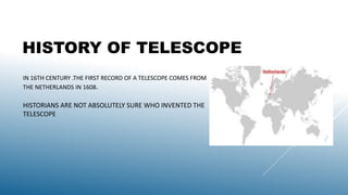 TELESCOPE PPT pptx.pptx
