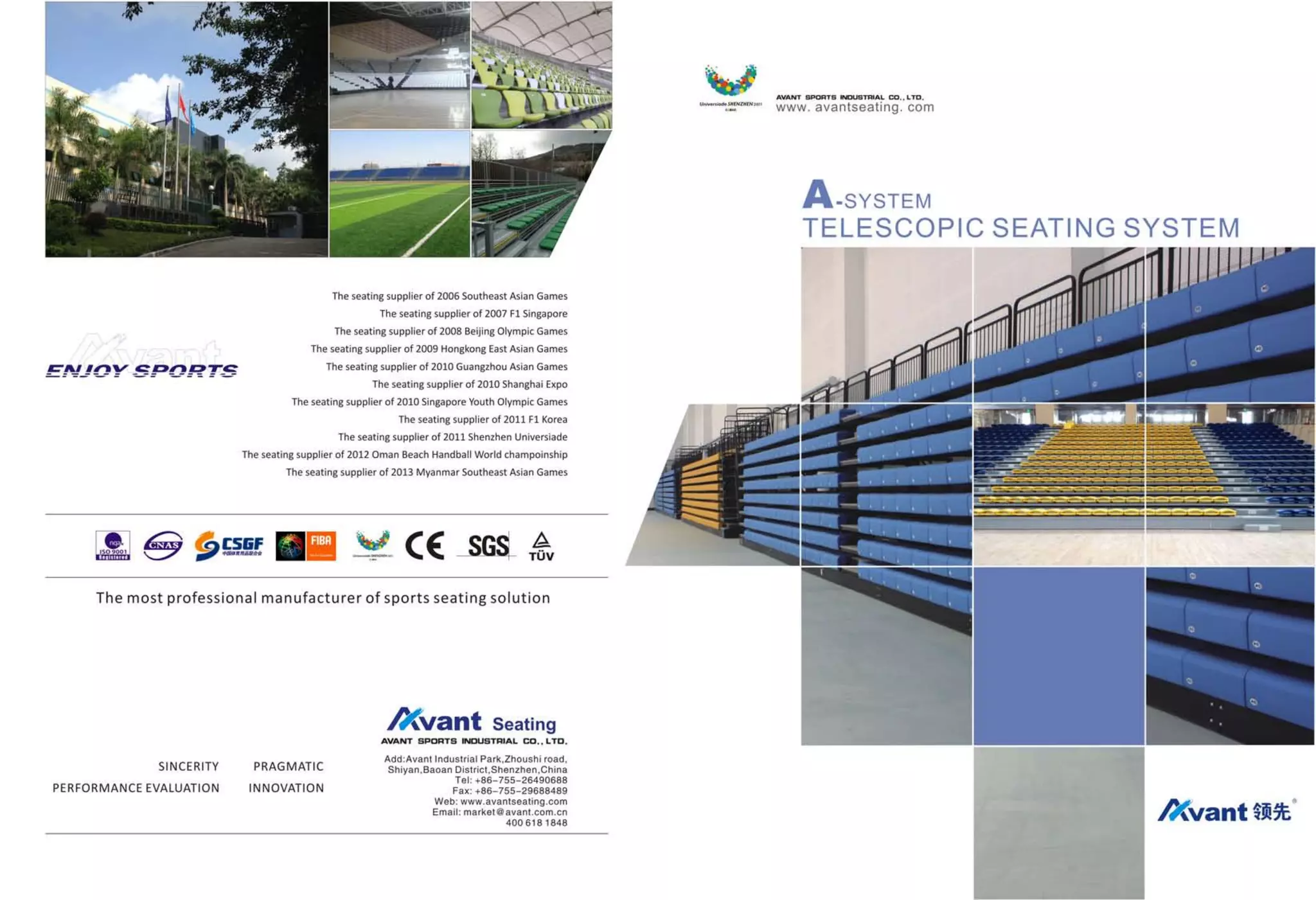 Telescopic Seating System For The Performing Arts | PDF