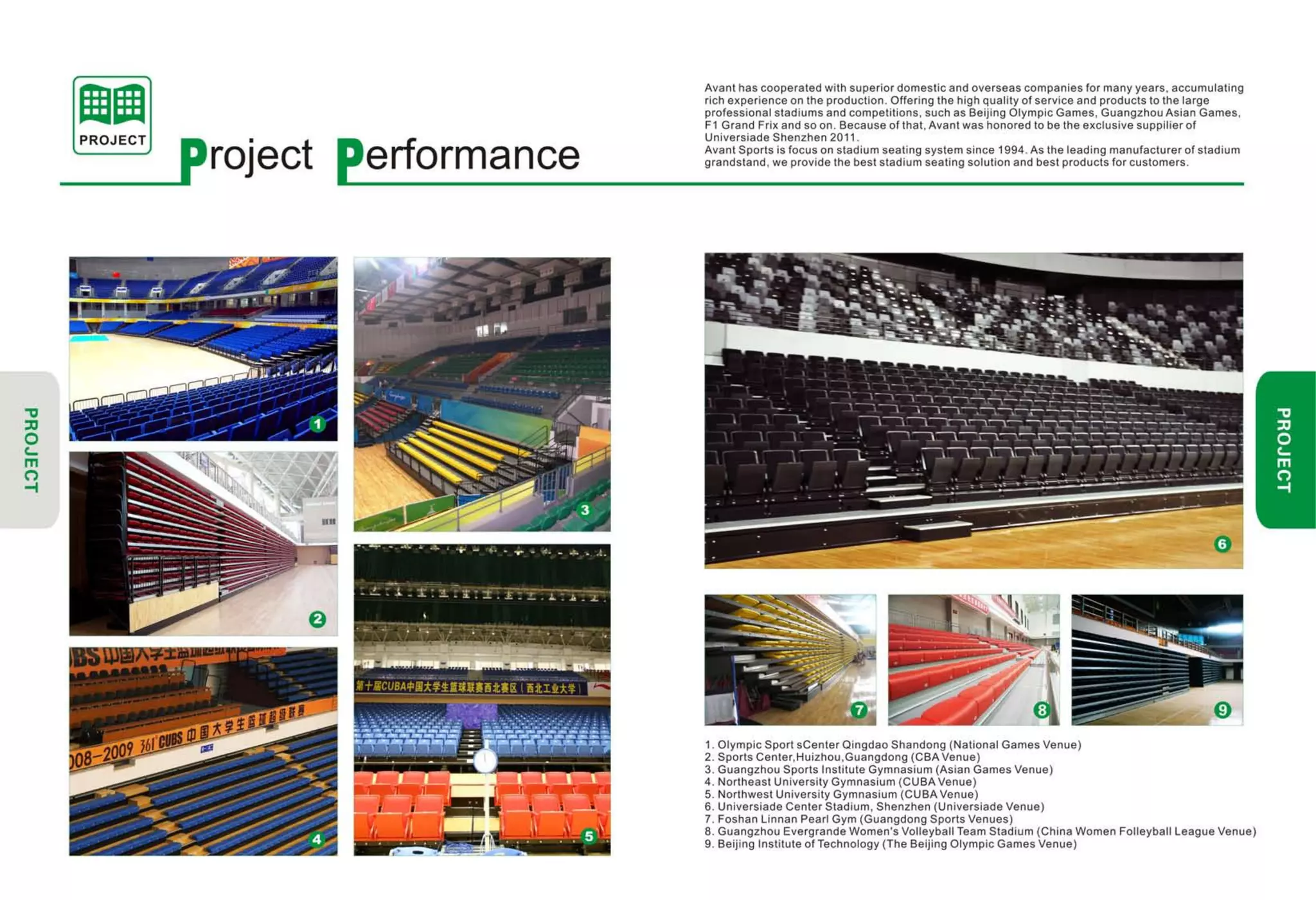 Telescopic Seating System For The Performing Arts | PDF