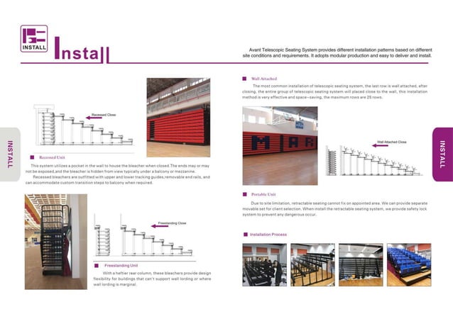 Telescopic Seating System For The Performing Arts | PDF