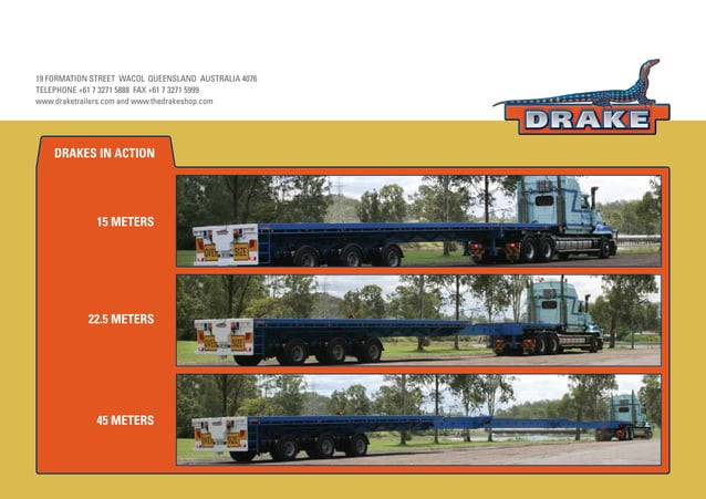 Telescopic Steerable - Fully Automated Steering Trailer - Drake ...