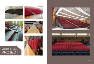 Avant Retractable seating system for gymnasium | PPT
