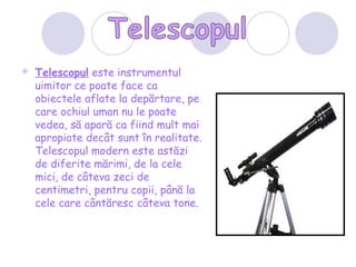 Telescopul | PPT