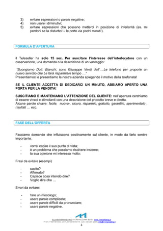 Teleselling efficace, come vendere al telefono, Consulenza Marketing ...