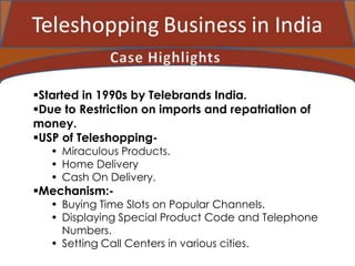 Teleshopping Business | PPT
