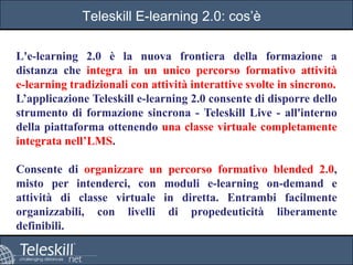 Teleskill e-learning 2.0 | PPTX