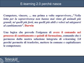 Teleskill e-learning 2.0 | PPTX