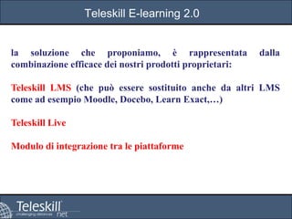 Teleskill e-learning 2.0 | PPTX