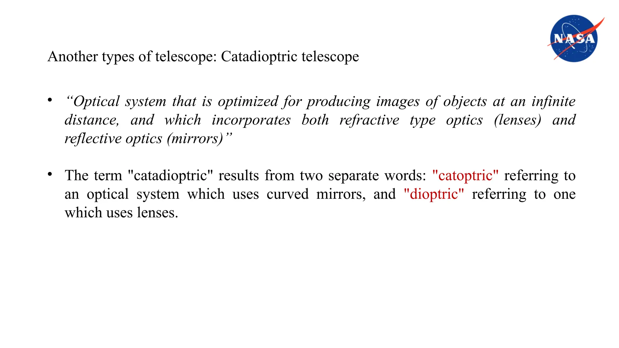 01- Basic Telescope for Senior High School | PPTX