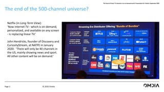 The future of linear TV channels in an on-demand world | PPT