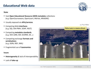 Linked Data vs Open Educational Resources | PDF | Databases | Computer Software and Applications