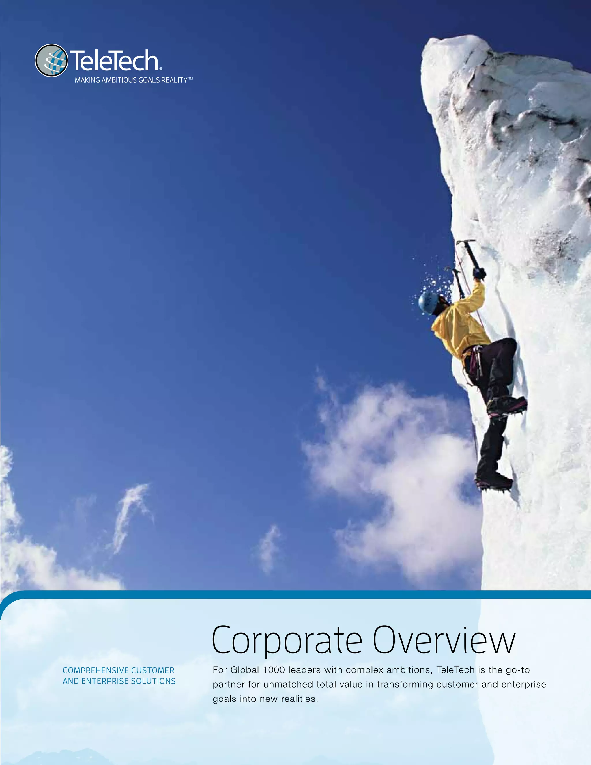 Tele Tech Corporate Overview | PDF
