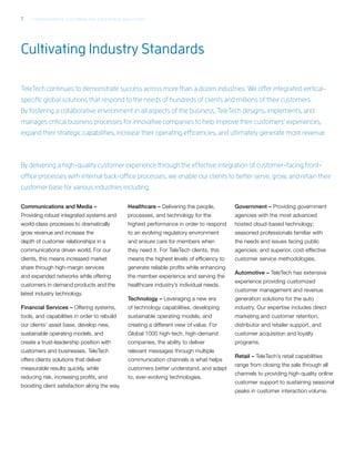 Tele Tech Corporate Overview | PDF