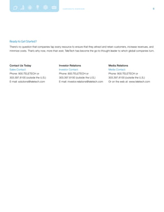 Tele Tech Corporate Overview | PDF