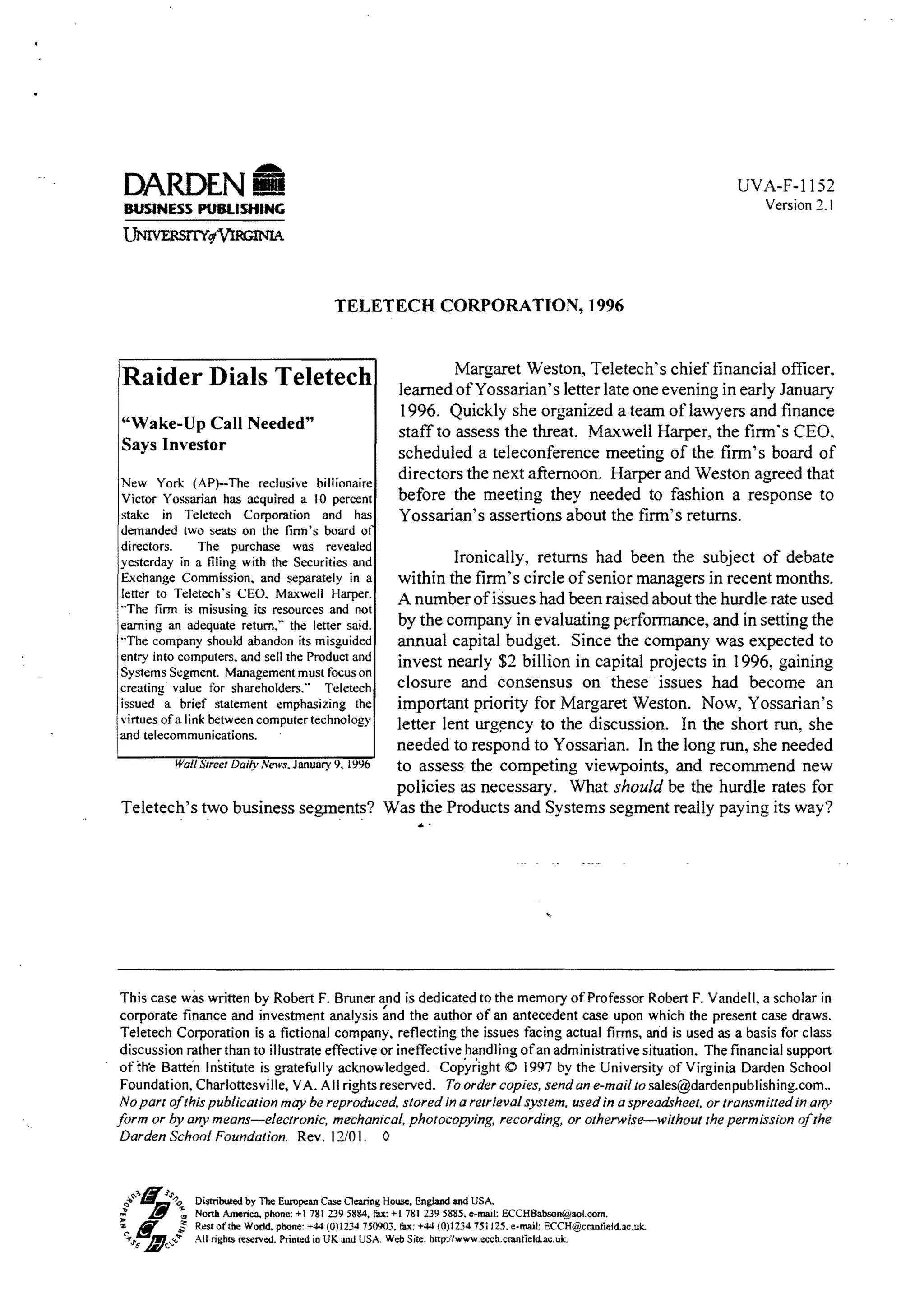 Teletech+corporation case+2 | PDF