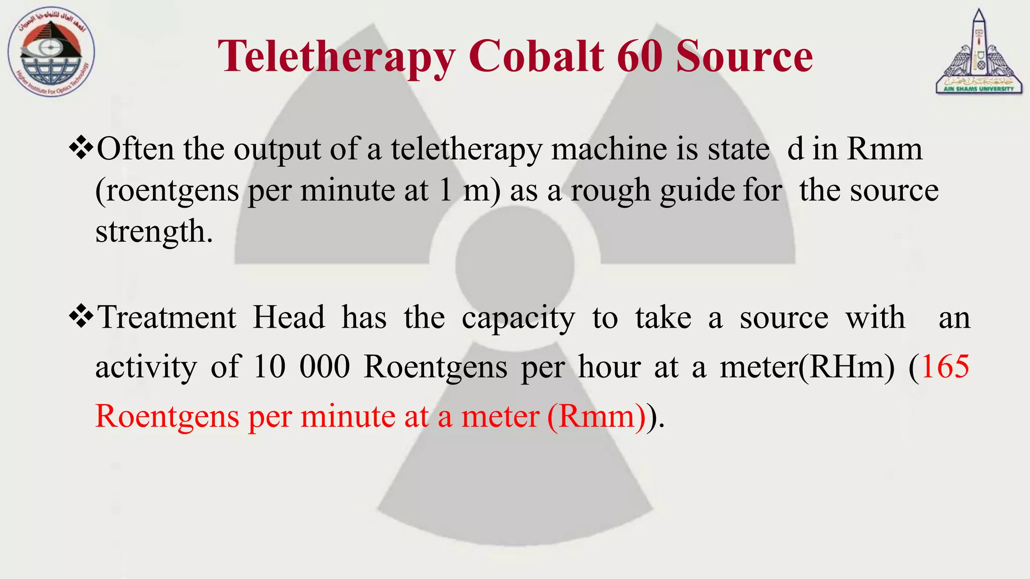 Teletherapy Cobalt-60 Machines | PDF