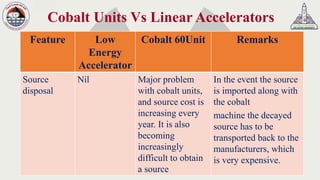 Teletherapy cobalt 60 machines vs linear accelerator | PDF