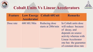 Teletherapy cobalt 60 machines vs linear accelerator | PDF
