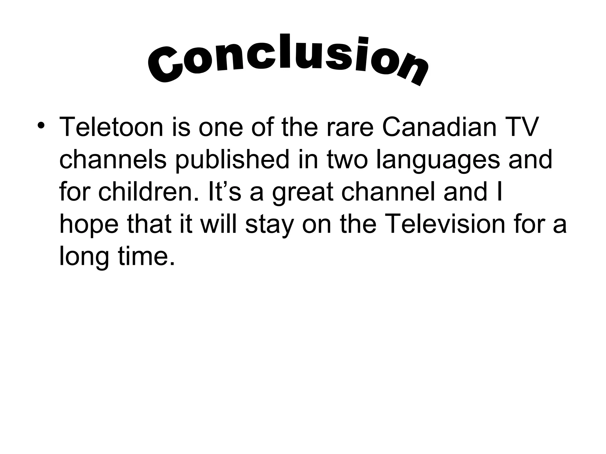 Teletoon | PPT