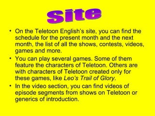 Teletoon | PPT