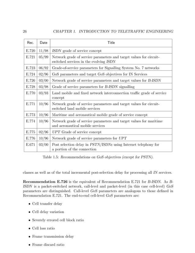 Teletraffic engineering handbook | PDF